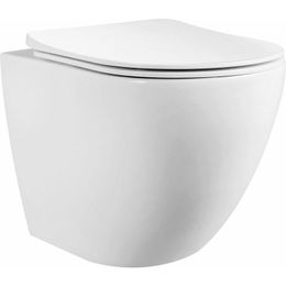 Primaster - Wand-Tiefspül-WC Iota mit wc Sitz Tiefspüler Wandtiefspüler