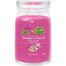 yankee candle - Signature 567g - Art in the Park - Duftkerze großes Glas