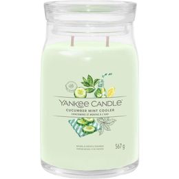 yankee candle - Signature 567g - Cucumber Mint Cooler - Duftkerze großes Glas