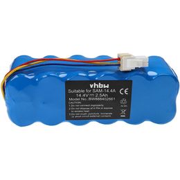 vhbw - Akku kompatibel mit Samsung Navibot SR8843, SR8844, SR8845, SR8846, SR8847, SR8848, SR8849, SR8850 Home Cleaner (2500mAh, 14,4V, NiMH)
