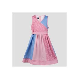 Ramona Lippert Sommerkleid Kinderkleid Emilia Patchwork Kleid ohne Ärmel mit Bindegürtel
