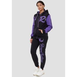 John Kayna Jogginganzug Damen Jogginganzug Trainingsanzug Frauen Sportanzug Streetwear Hoodie (Sportanzug Jogger Trainingsanzug