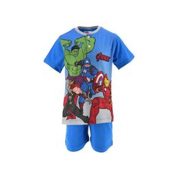 The AVENGERS Shorty Iron Man Thor Hulk Kinder Jungen Pyjama Schlaf-Set (2 tlg)