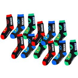 LEGO® kidswear Freizeitsocken 12x LEGO NINJAGO SOCKEN Jungen Strümpfe 27/30 31/34 35/38 Logo Lego Ninjago