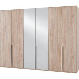 Kleiderschrank wimex "New York" Schränke Gr. B/H/T: 270 cm x 208 cm x 58 cm, 6 St., braun (struktureichefarben hell)