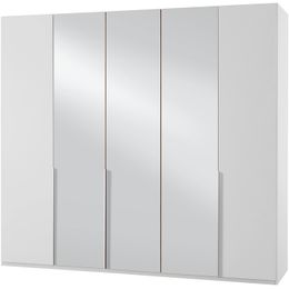 Kleiderschrank wimex "New York" Schränke Gr. B/H/T: 225 cm x 234 cm x 58 cm, 5 St., weiß Kleiderschränke