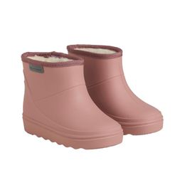 EN FANT - Thermo-Gummistiefel SOLID kurz in old rose, Gr.25