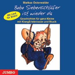 Bobo Siebenschläfer ist wieder da,1 Audio-CD - Markus Osterwalder (Hörbuch)