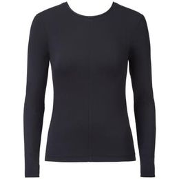 OH OM Ethical Sportswear Yoga-Top Langarm L Schwarz