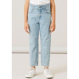 name it High-waist-Jeans NKFBELLA HW MOM AN JEANS 1092-DO NOOS, blau