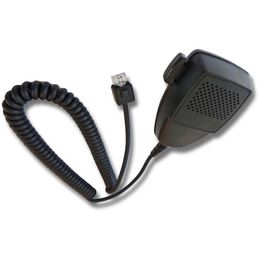 Lautsprecher-Mikrofon kompatibel mit Motorola GM140, GM160, GM2000, GM300, GM3188, GM338, GM340, GM350, GM360, GM3688 Funkgerät - vhbw