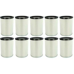 vhbw - 10x Patronen-Filter kompatibel mit Staubsauger Kärcher nt 70/2 aus, nt 70/2 br, nt 70/2 eu, nt 70/2 gb, nt 70/2 Adv eu, nt 70/2 Me, nt 70/2 Me