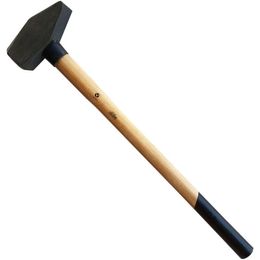 MARKENLOS Schlosserhammer Hammer Vorlschlaghammer 4kg Eschenstiel Werkstatthammer