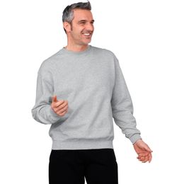 Fruit of the Loom Damen Sweatshirt grau-meliert Gr&ouml;&szlig;e 5