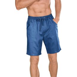 Herren Bundfaltenhose blue-stone-washed, Gr&ouml;&szlig;e 64