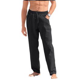 CR&Eacute;ATION L Herren Schlupfhose in Jeans-Qualit&auml;t schwarz Gr&ouml;&szlig;e 64