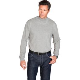 CR&Eacute;ATION L Herren Rollkragen-Shirt grau-meliert Gr&ouml;&szlig;e 48/50