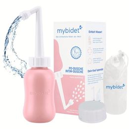 mybidet Po- und Intimdusche Rosé, inkl. Reisebeutel und Deckel (1 St)