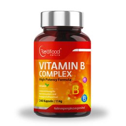 Redfood Vitamin B Komplex Hochdosiert