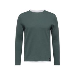 Key Largo Pullover 'STEFANO' Herren Gr&ouml;&szlig;e XXL dunkelgr&uuml;n / wei&szlig;