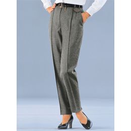 COME ON Damen Hose mit seitlichem Dehnbund, hellgrau-meliert, Gr&ouml;&szlig;e 255