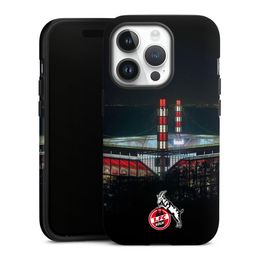 DeinDesign iPhone 14 Pro Handy Panzer Handyh&uuml;lle robuste Outdoor H&uuml;lle Schutzh&uuml;lle matt Stadium 1. Fc K&ouml;ln Official Licensed Product Tough Case