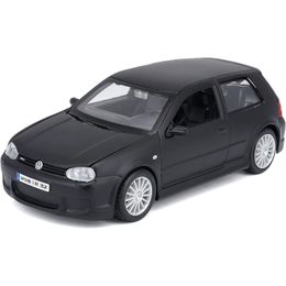 Maisto® Modellauto Volkswagen Golf R32 (matt schwarz)