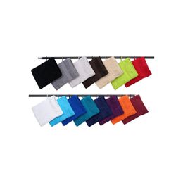Hometex Premium Textiles Waschhandschuh Waschhandschuh in vielen verschiedenen Farben & im praktischen 10er Set