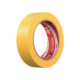 Kip® Griffband Abdeckband 3308 WASHI-TEC® Premium Plus Goldkrepp® glatt gelb Länge 50 m Breite 18 mm