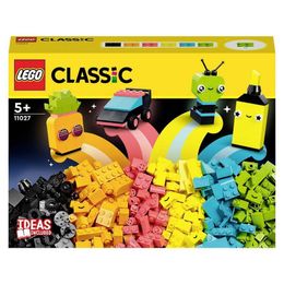 Lego® Konstruktionsspielsteine CLASSIC Neon Kreativ-Bauset