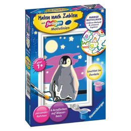 Ravensburger Malen nach Zahlen Malen nach Zahlen Classic Serie F Kleiner Pinguin 28775