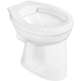CORNAT Tiefspül-WC CORNAT Stand WC Flachspüler spülrandlos erhöht 40
