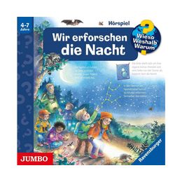 Jumbo Neue Medien & Verlag JUMBO Verlag Hörspiel-CD Wieso? Weshalb? Warum? Wir erforschen die Nacht