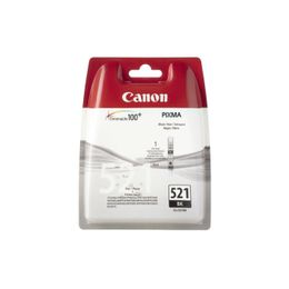Canon CLI-521 BK Tintenpatrone (Kompatibel mit Canon Pixma)