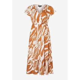 More & More MORE&MORE Sommerkleid Cotton Zebra Dress