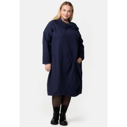 kekoo A-Linien-Kleid Cord-Kleid in A-Linie aus 100% Baumwolle 'Sienna'