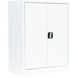 LÜLLMANN LÜLLMANN Stahlschrank 530317 signalweiß 80,0 x 38,3 x 100,0 cm, aufgebaut