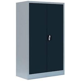 LÜLLMANN LÜLLMANN Stahlschrank 530298 anthrazit, lichtgrau 80,0 x 38,3 x 120,0 cm, aufgebaut