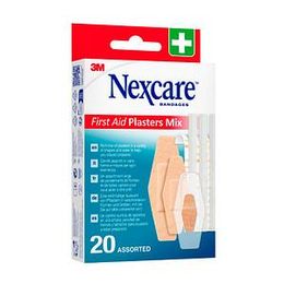 nexcare™ Pflaster Erste Hilfe Mix N0-20-7F beige, 20 St.