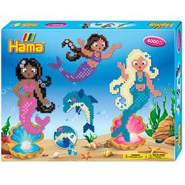 Hama® Bügelperlen Set Meerjungfrau mehrfarbig