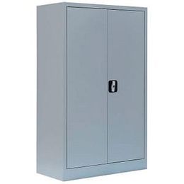 LÜLLMANN LÜLLMANN Stahlschrank 530290 lichtgrau 80,0 x 38,3 x 120,0 cm, aufgebaut