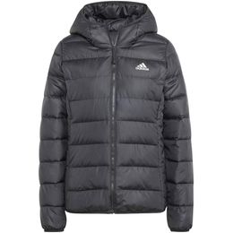 adidas Sportswear Outdoorjacke 'Essential' Damen Größe M/L schwarz / weiß
