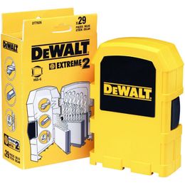 Dewalt Metallbohrer EXTREME Dewalt® HSS-G 29-tlg. Set in Indexkassette DT7926-XJ