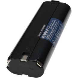 3x Akku kompatibel mit Makita DA302DWB, ML700 Flashlight, ML701, ML702, UH1070DW, UH3000D Elektrowerkzeug (3300 mAh, NiMH, 7,2 v) - Extensilo