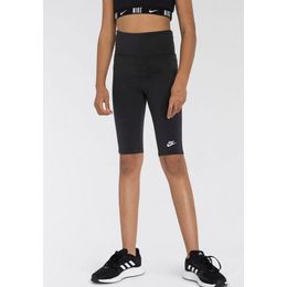 Nike Sportswear Shorts Big Kids' (Girls) High-Rise " Bike Shorts, schwarz