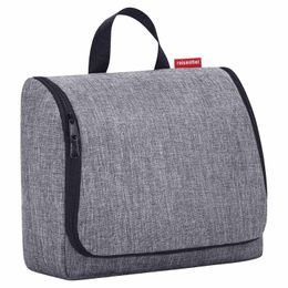 Reisenthel® Tragetasche TOILETBAG XL, Kosmetiktasche, Grau, 4 Liter (1-tlg), grau|schwarz