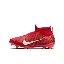 Nike Jr. Mercurial Superfly 9 Pro Mercurial Dream Speed FG High-Top-Fußballschuh für jüngere/ältere Kinder - Rot