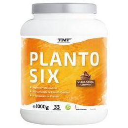 TNT Planto Six (1000g) | 6-Komponenten-Proteinpulver Schoko-Pudding