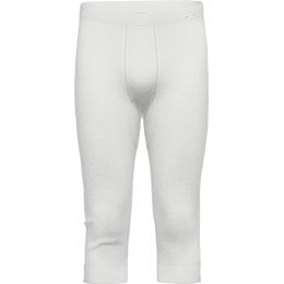 Ammann Doppelripp 433 Pants lang, Baumwolle, 3/4-Länge, für Herren, weiß, 6