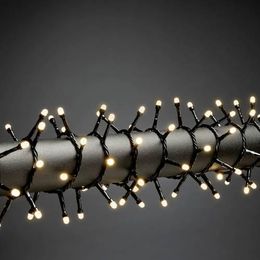 Konstsmide 3875-130 Lichterkette Innen EEK: E (A - G) netzbetrieben Anzahl Leuchtmittel 200 LED Warmweiß Beleuchtete Länge: 4.38 m gefrostet